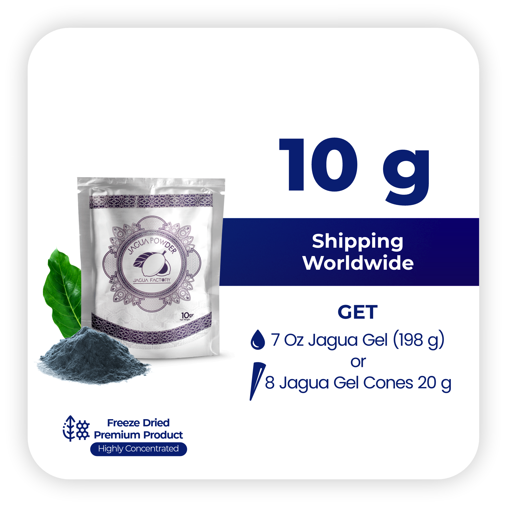 Jagua Powder 10 g for temporary tattoos | Jagua Factory