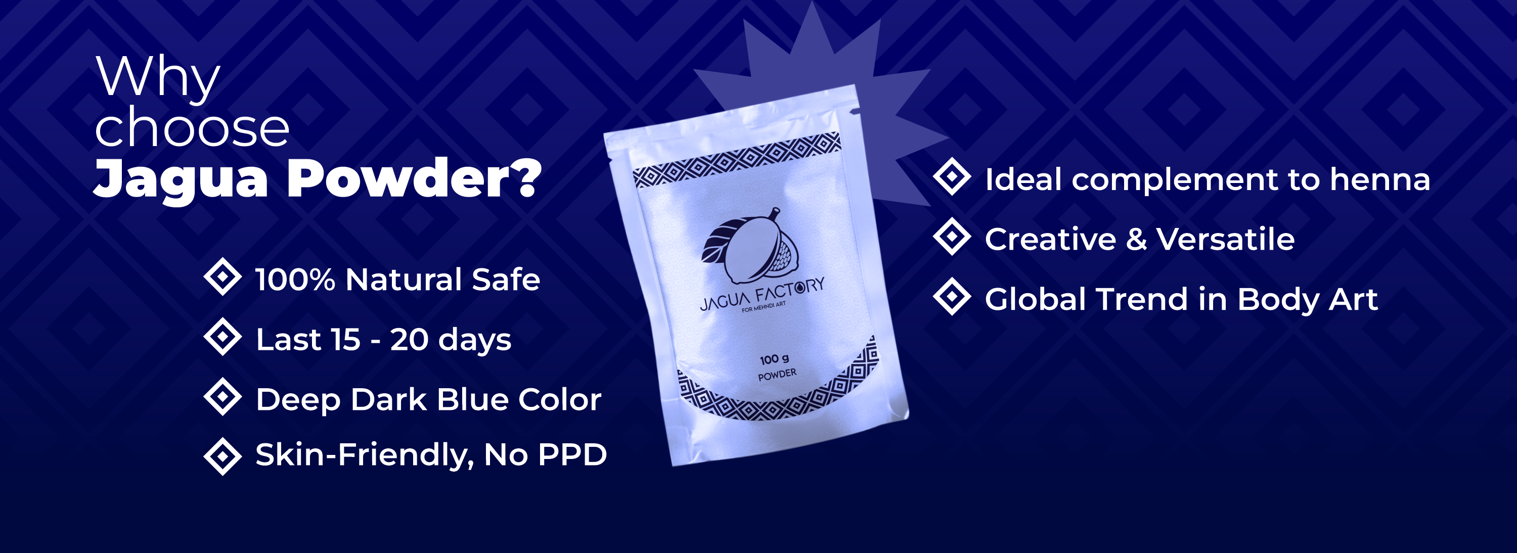 Highest & Freshest Quality of Jagua Ink, Powder & Gel - Jagua Factory