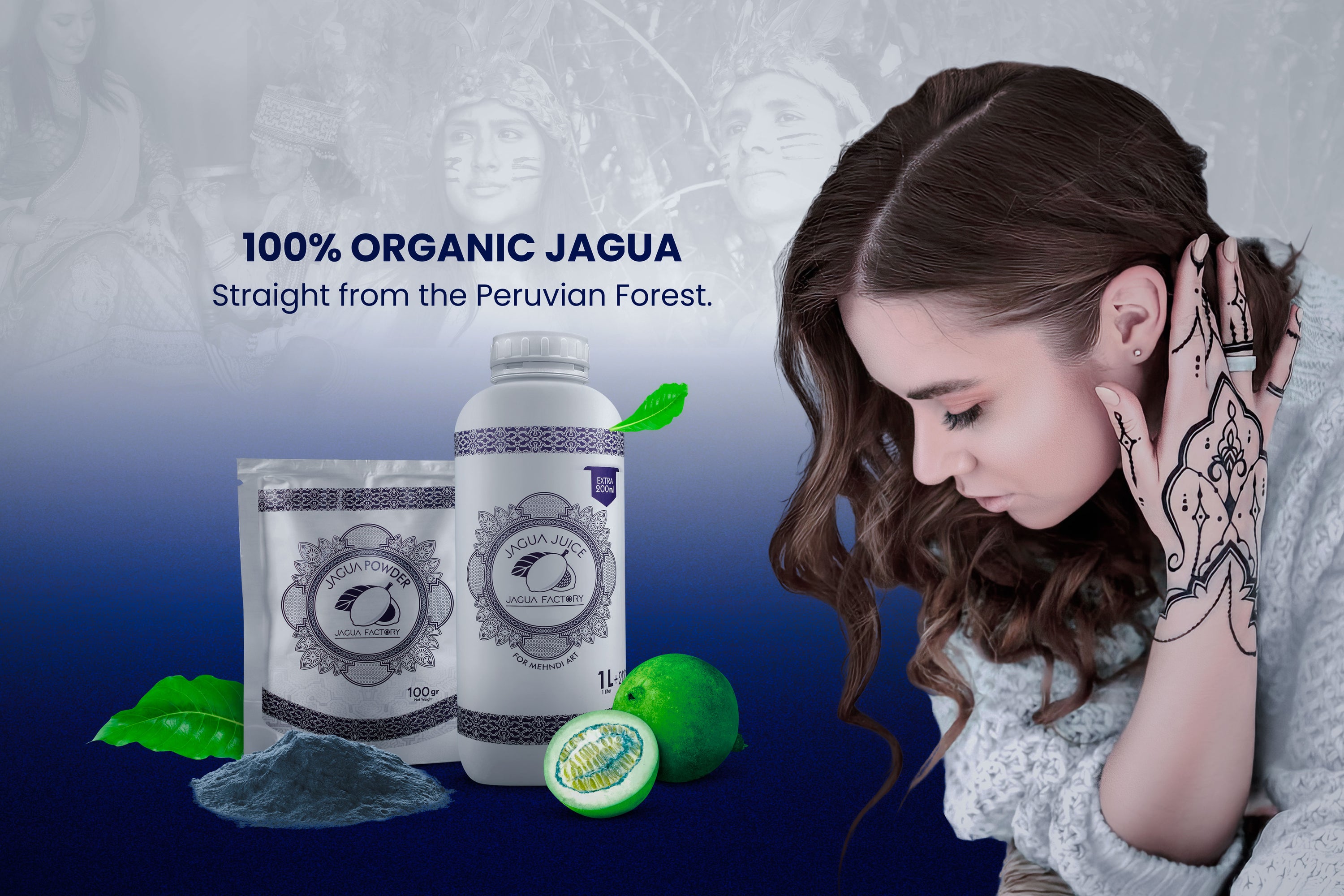 Highest & Freshest Quality of Jagua Ink, Powder & Gel - Jagua Factory